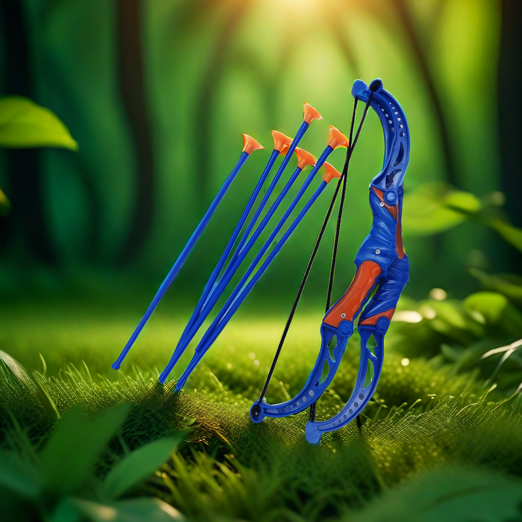 Cheap Kids Sport Shooting Game Archery Toy Set Suction Cup Target Light ...