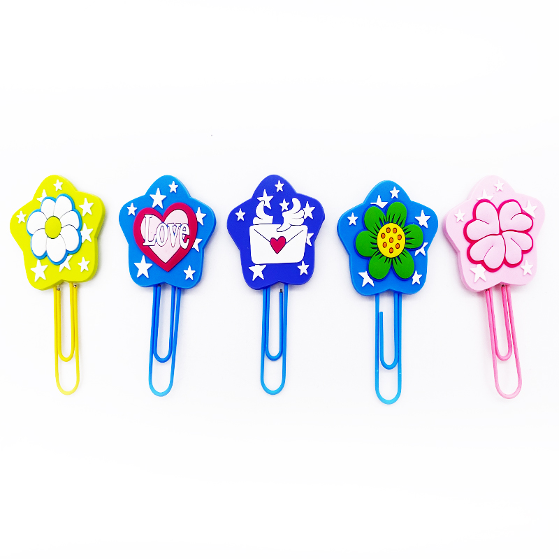 Cheap Cute Bookmark Decorative Soft PVC Rubber Cartoon Holder Bookmark ...